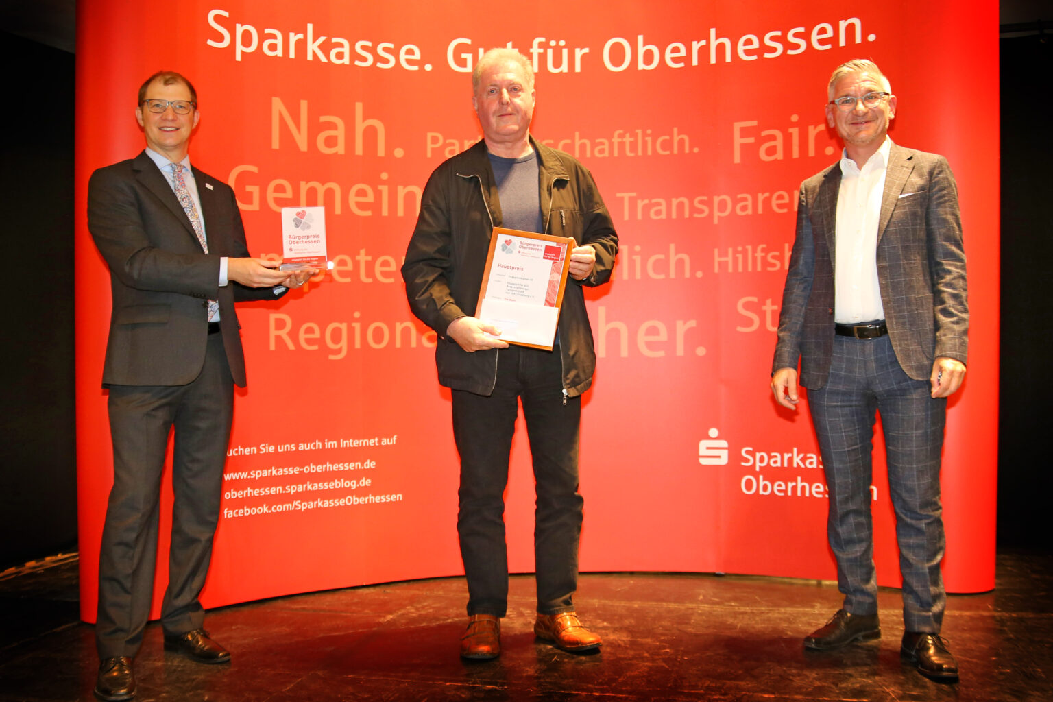 Stiftung der Sparkasse Oberhessen vergibt Bürgerpreis Oberhessen in ...